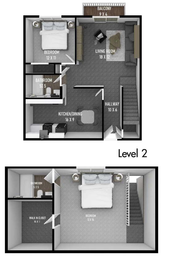Floor Plans Of Oak Lawn Blu In Oak Lawn Il